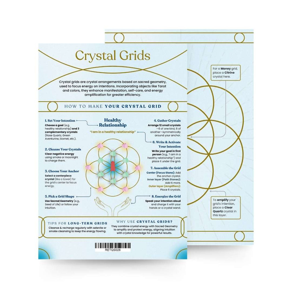 QuickStudy Guide 2.0 - Crystal Grids (PDF File) – Stonebridge Imports