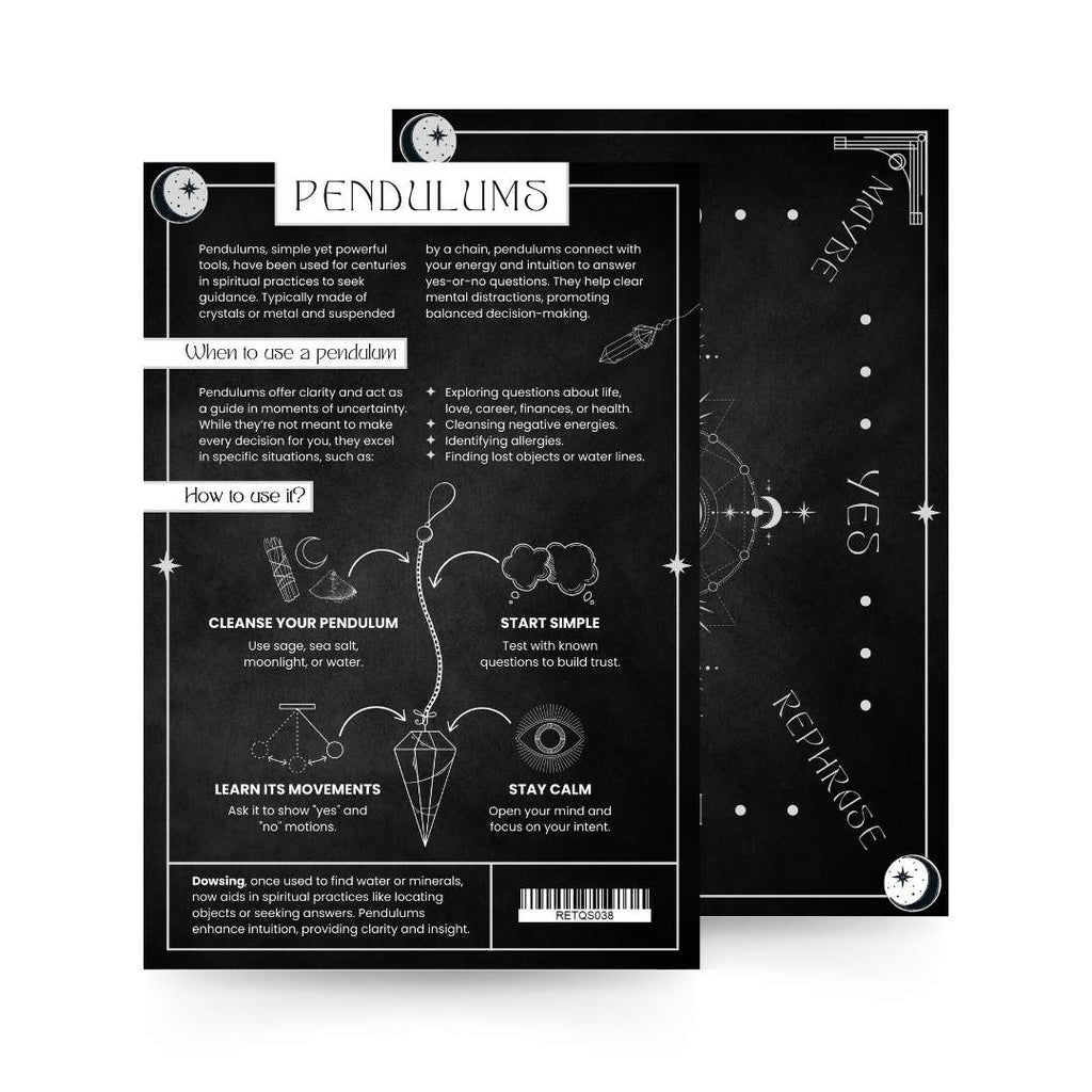 QuickStudy Guide 2.0 - Pendulums (PDF File) – Stonebridge Imports