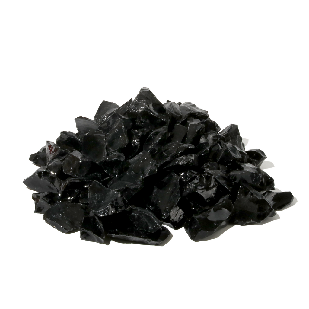 Obsidian Chunk #0 - 25kg Box - 3" – Stonebridge Imports