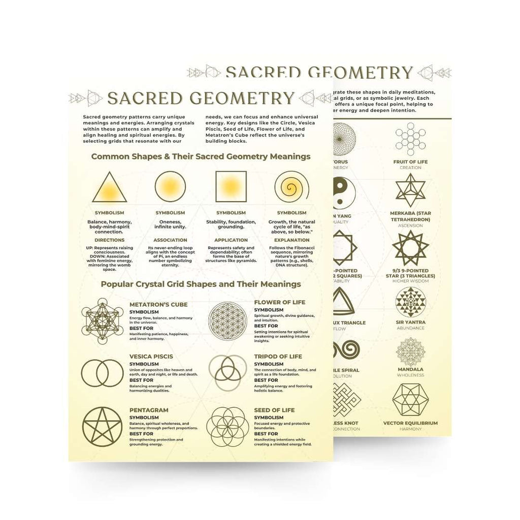 QuickStudy Guide 2.0 - Sacred Geometry (PDF File) – Stonebridge Imports