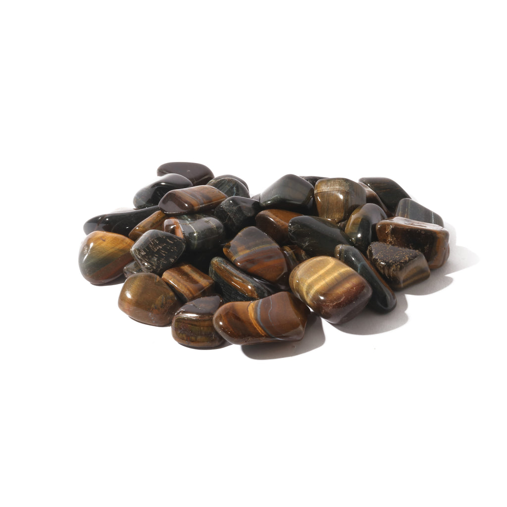 Multi-Colour Tiger Eye Tumbled Stones - South Africa – Stonebridge Imports