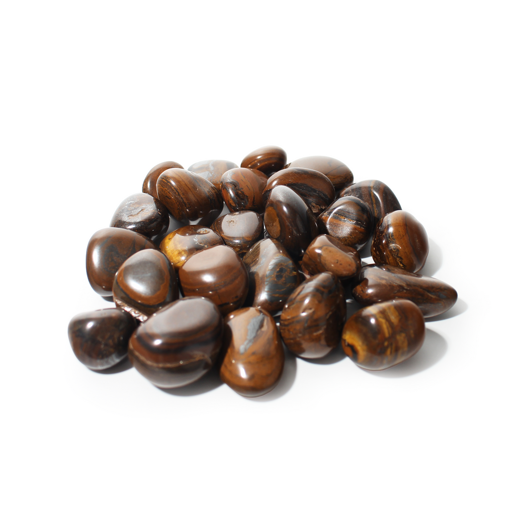 Tiger Iron Tumbled Stones – Stonebridge Imports