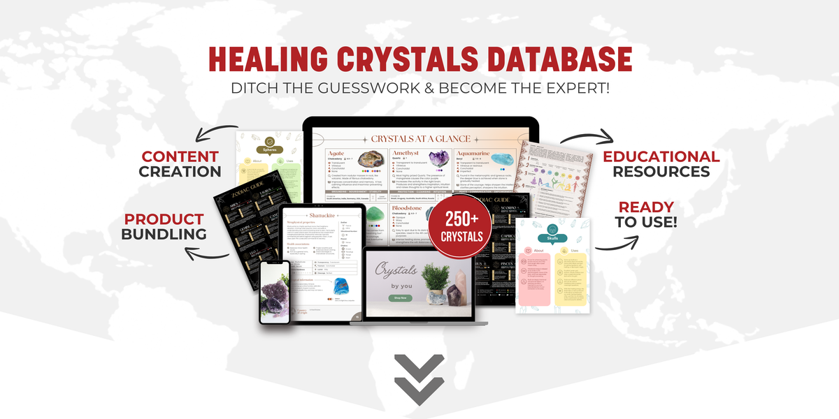 Healing Crystals Database – Stonebridge Imports