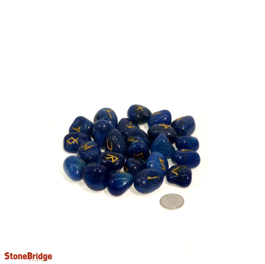 Blue Onyx Runes Set – Stonebridge Imports