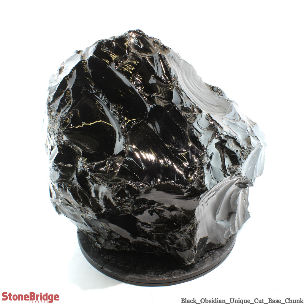 Obsidian Black Boulder Cut – Stonebridge Imports